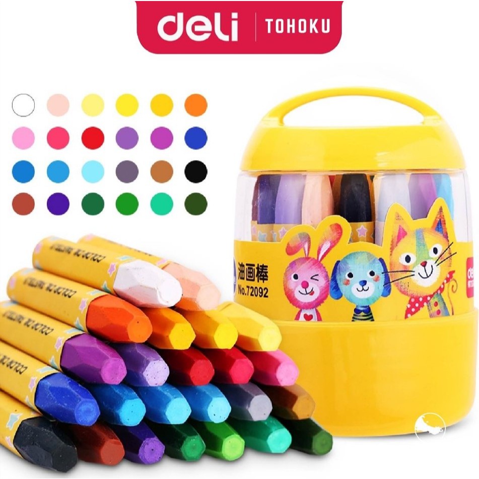 Deli Crayons in Tubes (Small) | Shopee Singapore
