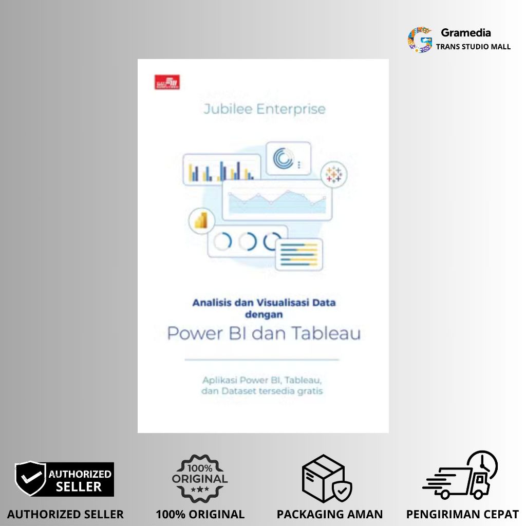Gramedia Bandung TSM - ORI BB20 Book - Data Analysis and Visualization ...