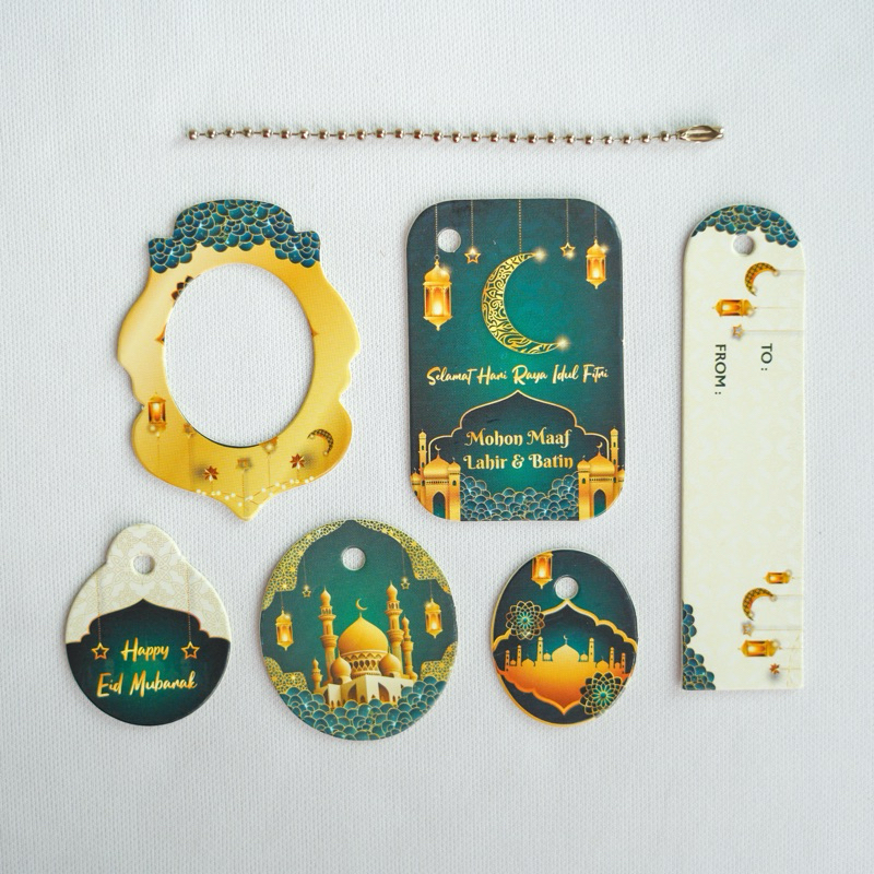 Eid Hang Tag Premium Thick Hard Tag Set (1 Set Contains 5 pcs) | Shopee ...