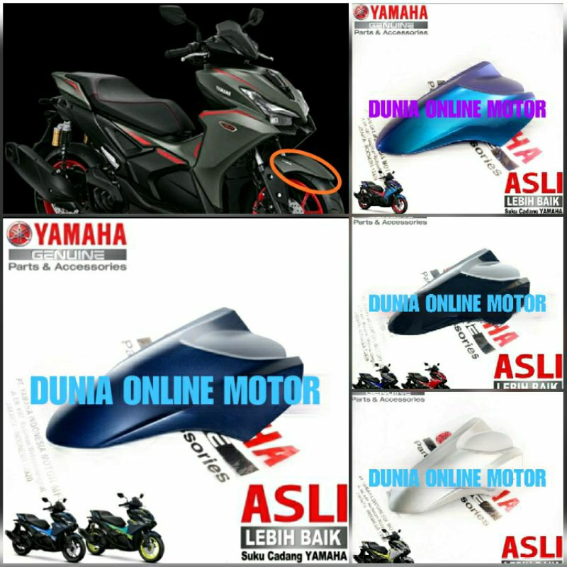 New Aerox Alpha Front Fender Standard Cybercity Turbo and Turbo ...