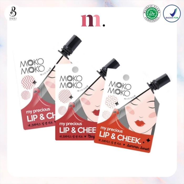 Moko Moko My Precious Lip & Cheek 2.5ml | Shopee Singapore