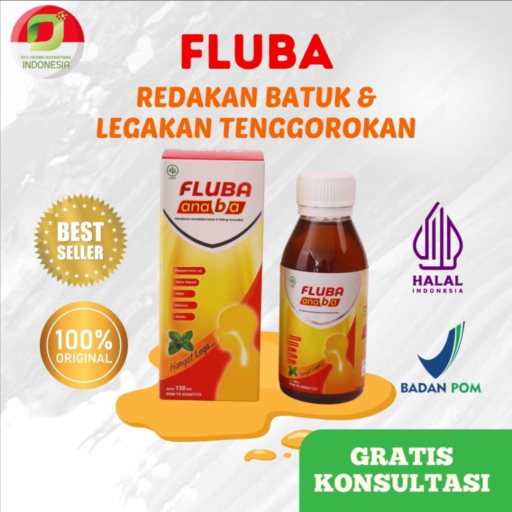 Fluba ANABA Herbal Honey for Cough Relief & Sore Throat | Shopee Singapore