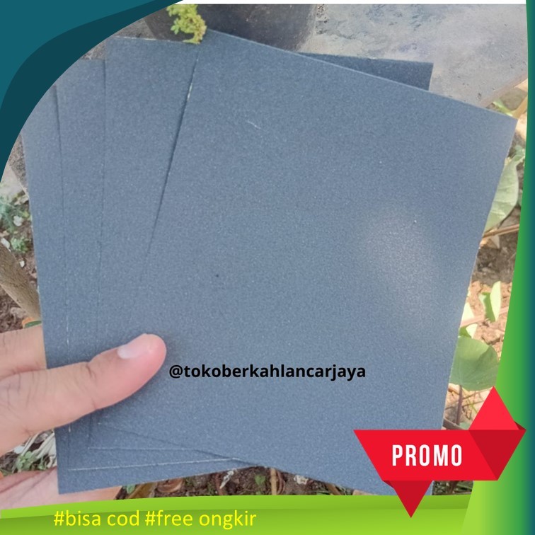 (AMPLAS) Sheet Paper Sandpaper / Iron Rubbing Paper Sandpaper | Shopee ...