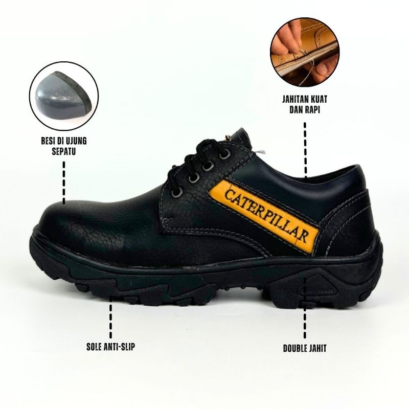 Short safety shoes, steel toe shoelaces, men's safety shoes, work shoes ...