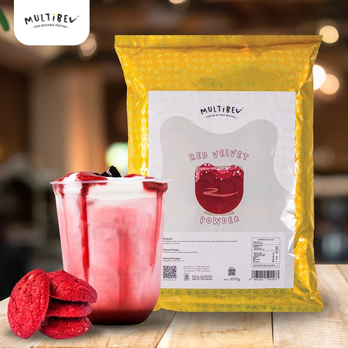 Multibev - Red Velvet Powder 1Kg - Red Velvet Powder Drink | Shopee ...
