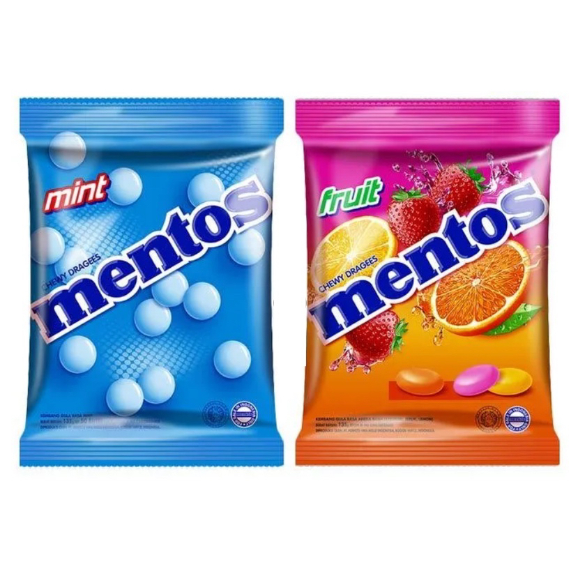 Mentos Mint /Fruit Candy 135g | Shopee Singapore