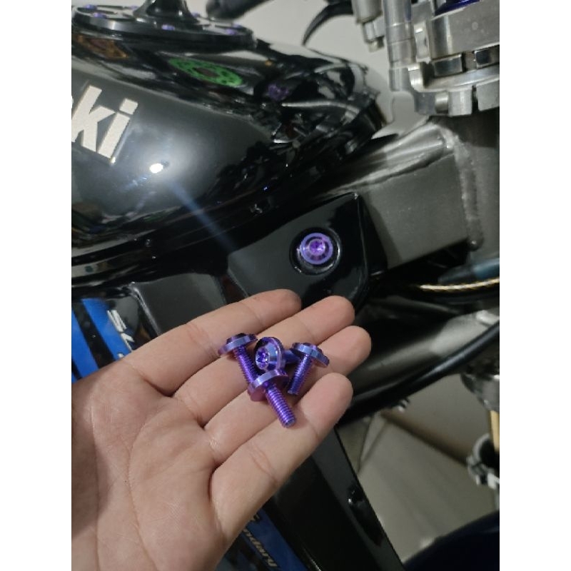 Ninja wing body bolts r ss titanium titanium body bolts | Shopee Singapore