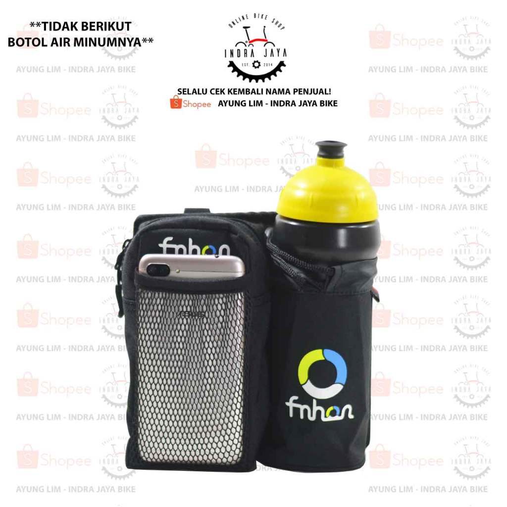 Multi-Purpose Handlebar Bag and Drinking Water Bottle Holder with FnHon ...