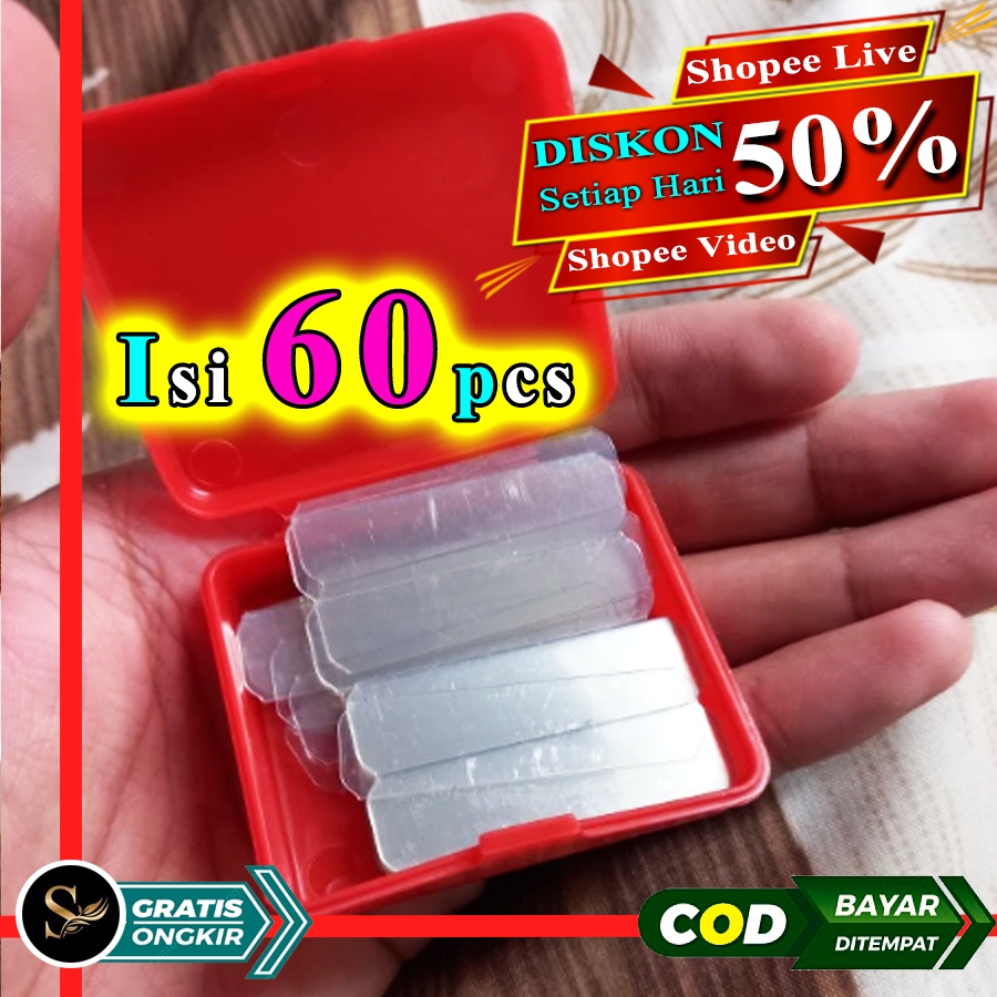 60pcs Acrylic Sticker Alternating Insulation Nano Double Tape Super ...