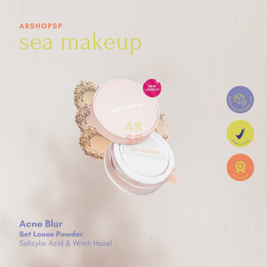 Arshopsp | Sea Makeup Acne Blur and Set Loose Powder Oil Control with ...