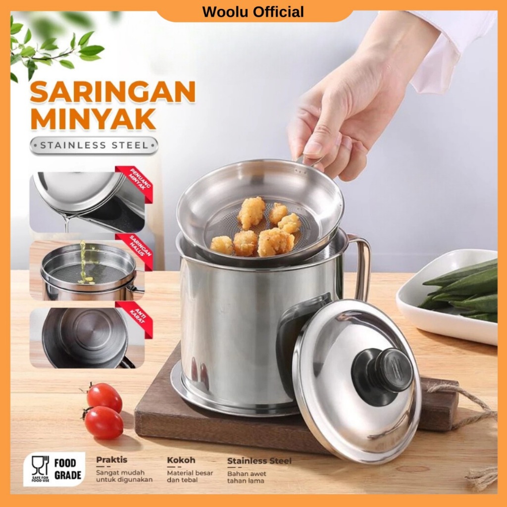 Cooking Oil Filter | Used Cooking Oil Glass | Stainless Steel Oil Pot ...