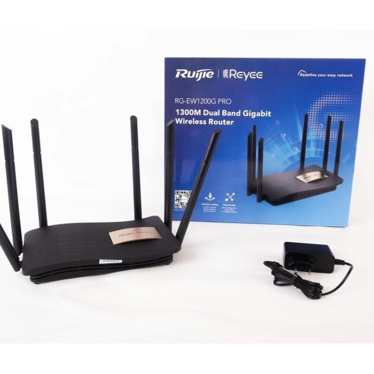 Ruijie REYEE RG-EW1200G PRO 1300M Dual-band Gigabit Wireless Router ...