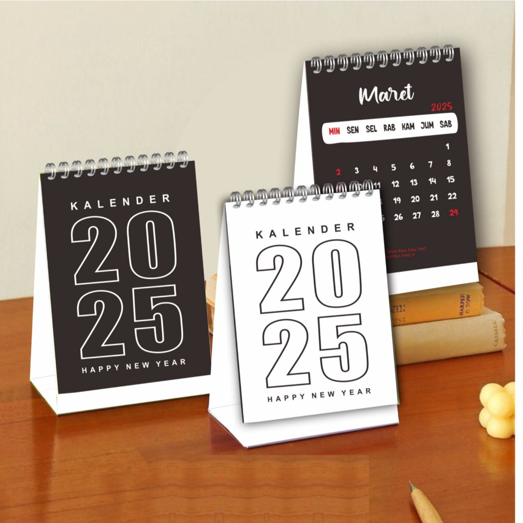 2025 TABLE CALENDAR/AESTETIC TABLE CALENDAR/A6 2025 SIZE TABLE CALENDAR ...