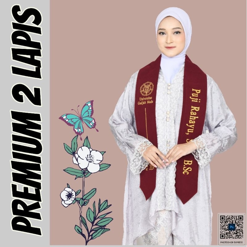 Graduation NECK/NECK SHAPE (2 layers of velvet) | Shopee Singapore