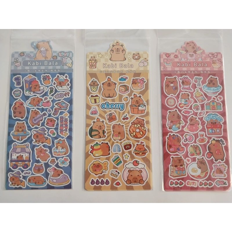 Capybara Stickers/Capy Hologram Stickers/Capy Stickers/Capy Bara ...
