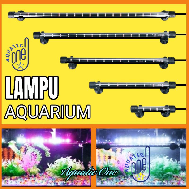 ALL MERK AQUARIUM LED DIP LIGHTS 20 25 30 40 50 CM white blue pink 3 ...