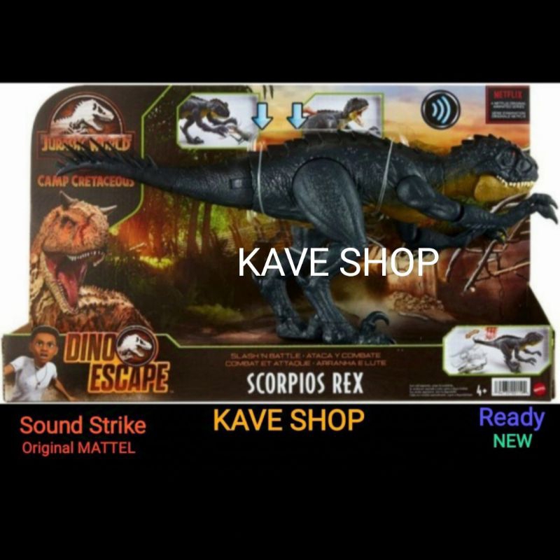 Jurassic World Splash 'N Battle MATTEL : Scorpios Rex - NEW ...