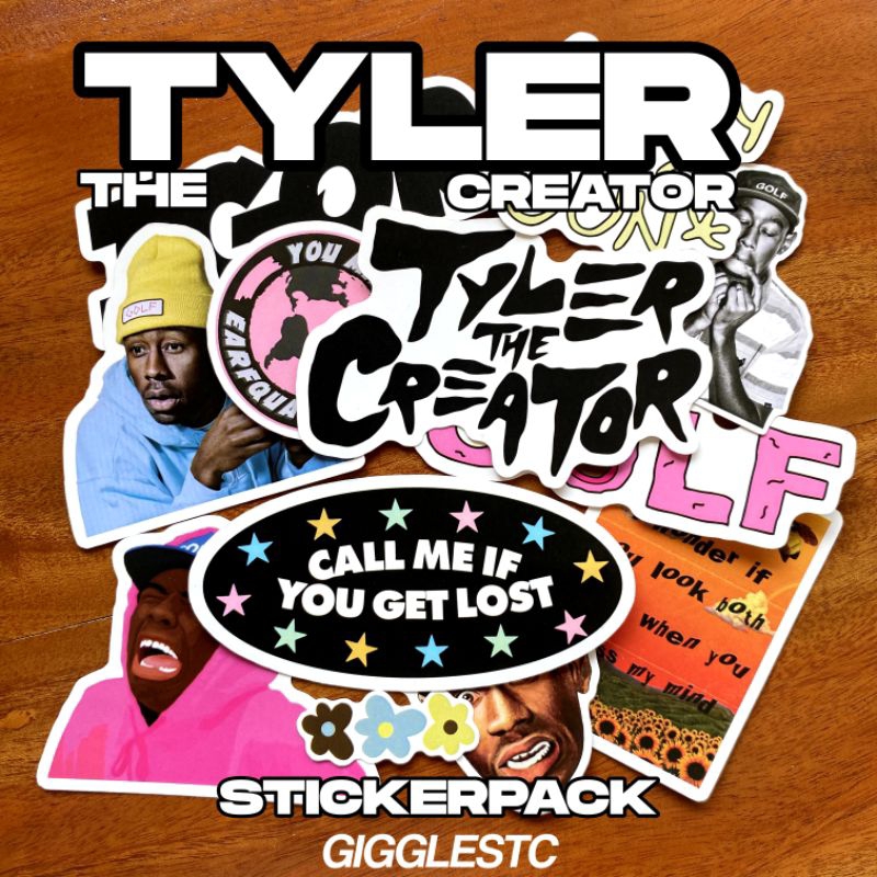 Tyler THE CREATOR Sticker Pack | Shopee Singapore
