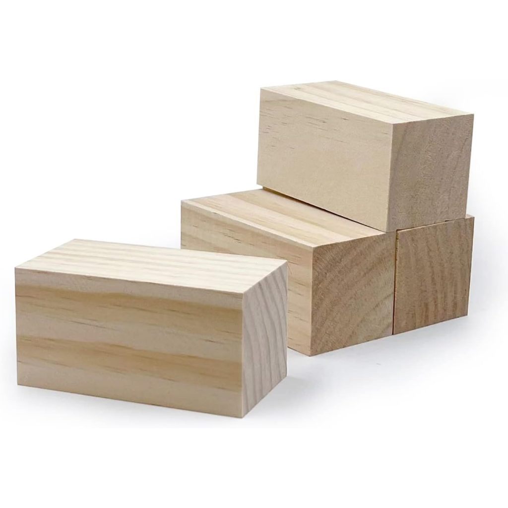 JADDI wooden Cube blocks 2x2x3 / 2x2x4 / 2x2x5 / 2x2x6 / 2x2x8/ 2x2x10 ...