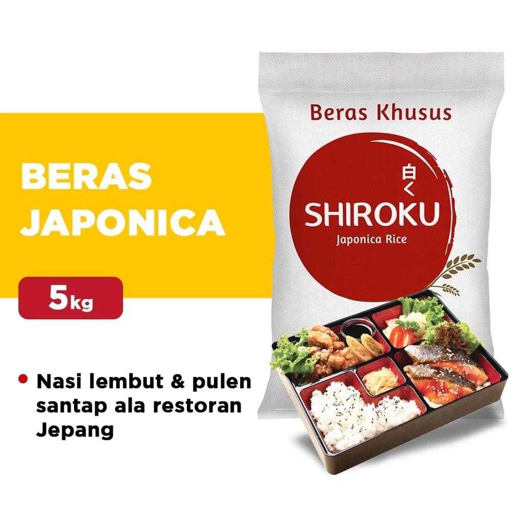 SUMO Shiroku RICE 5 KG JAPONICA RICE / JAPANESE RICE NO 1, TARABAS RICE ...