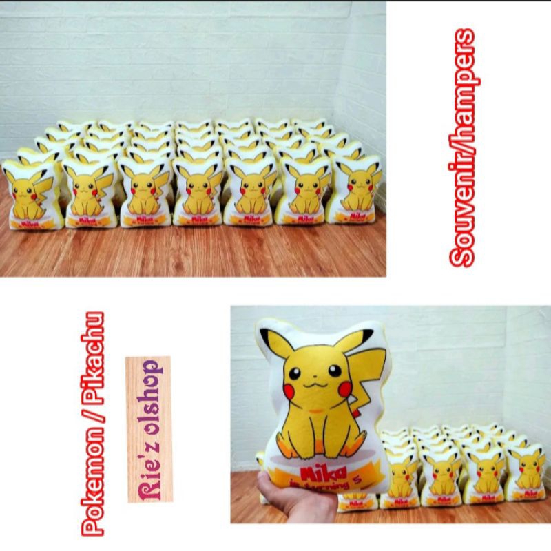 Pokemon CHARACTER HAMPERS SOUVENIR PIKACHU BIRTHDAY AQIQAH Circumcision ...