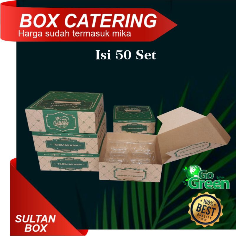 Catering Rice Box 20 x20 motifs (50 pcs free mica 5 near) Rice Box ...