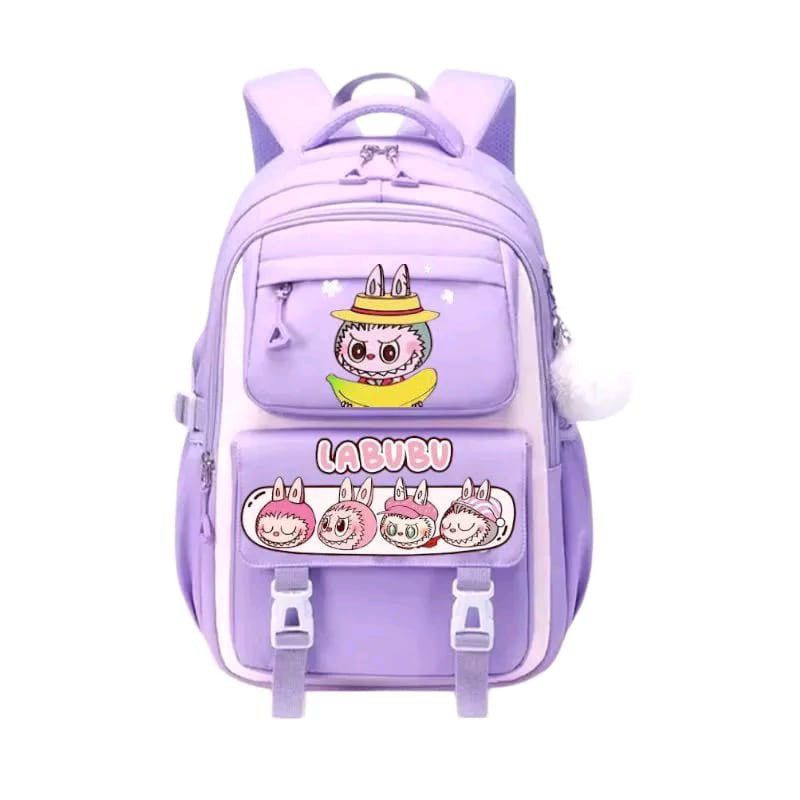 Labubu Backpack for Girls for Preschool Kindergarten Elementary School ...