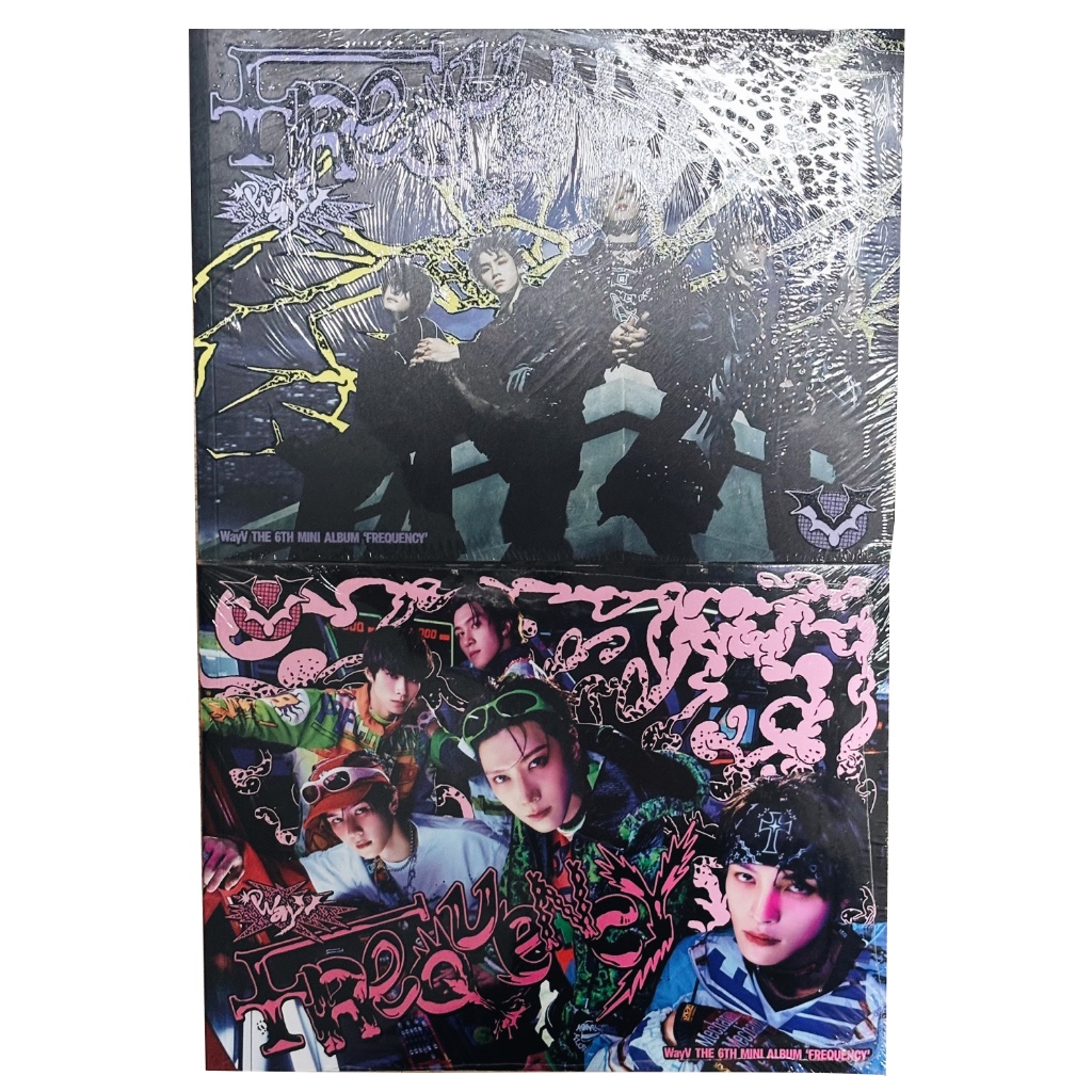 Wayv - The 6th Mini Album 'FREQUENCY' (Photobook Ver. ) | Shopee Singapore