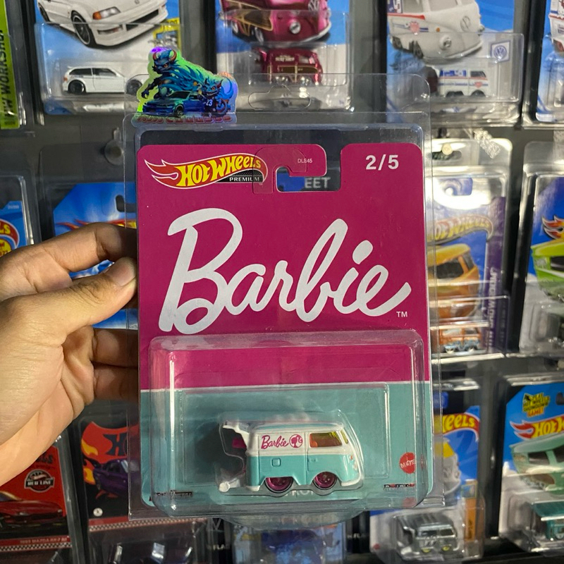 Hot WHEELS PREMIUM KOOL COMBI BARBIE (FREE PROTECTOR) | Shopee Singapore