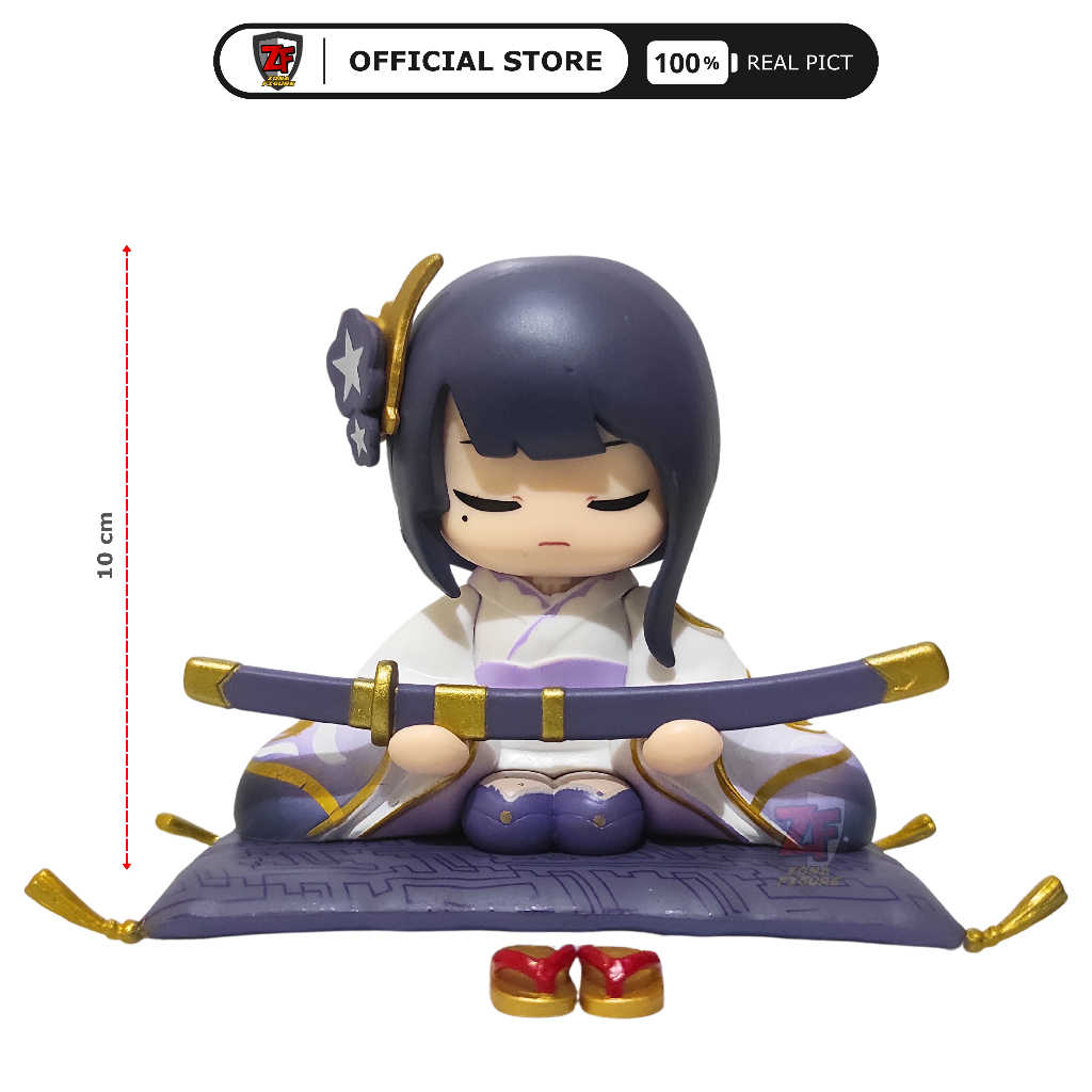 Genshin Impact Action Figure Raiden Shogun Genshin Impact Display ...