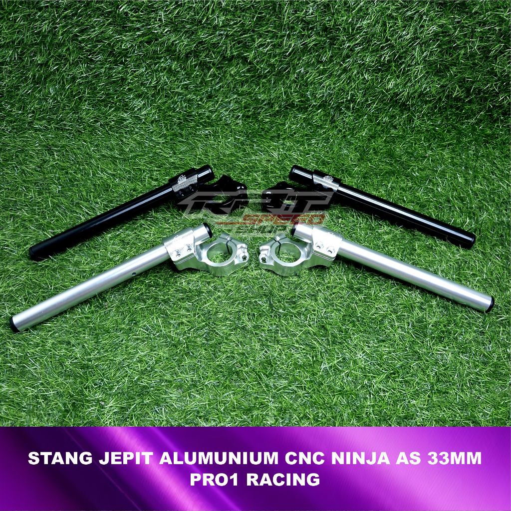 Ninja AS 33MM ALUMUNIUM CNC PRO 1 RACING CLIP HANDLEBAR | Shopee Singapore