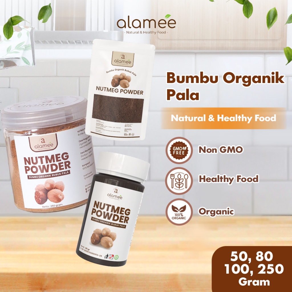 Alamee Kitchen Seasoning Nutmeg Powder Nutmeg Seasoning Powder Original ...