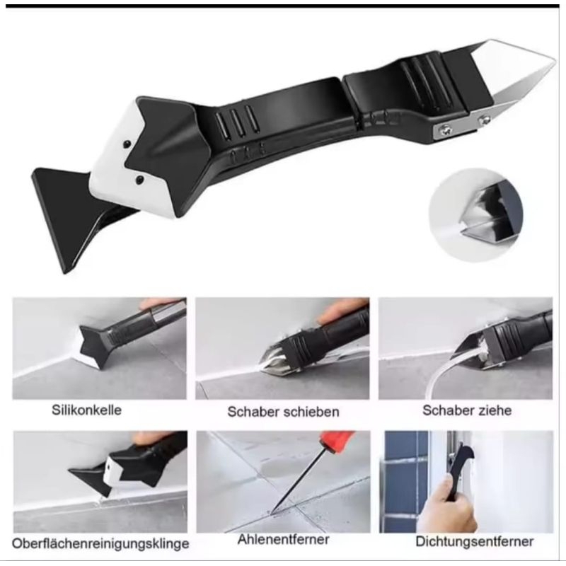 Ceramic Tools Installation Sealant Smooth Scraper. Cleaning Tool ...