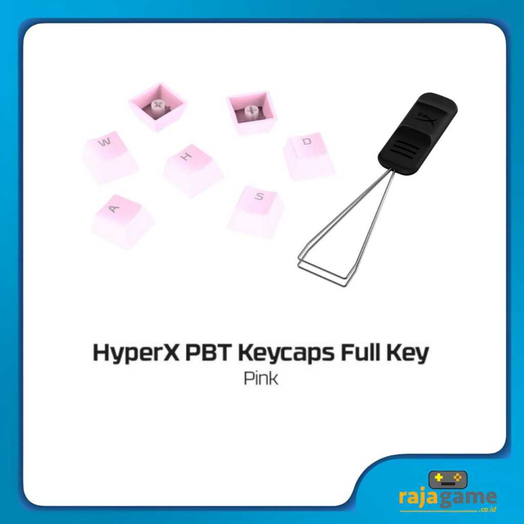 Hyperx Keycaps Gaming Full Key Set PBT Pink | Shopee Singapore