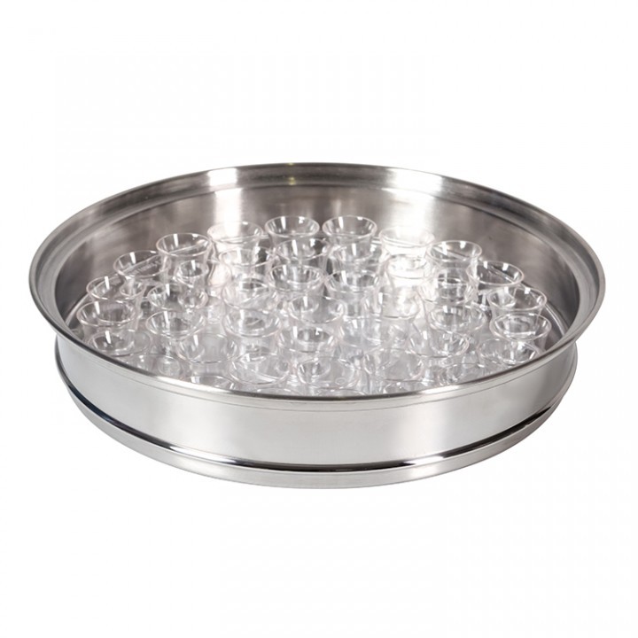 Stainless Steel Holy Communion Tray 42 cups holy communion container ...