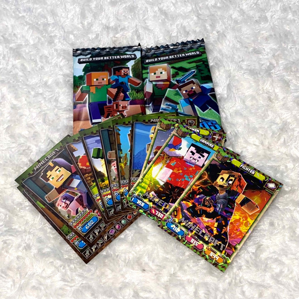 Minecraft Trading Card Game - Minecraft Cards | Shopee Singapore