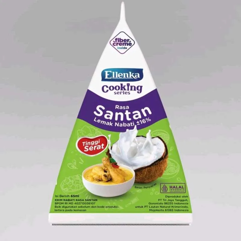 Ellenka Coconut Milk Flavored Vegetable Cream 65 /virallML | Shopee ...