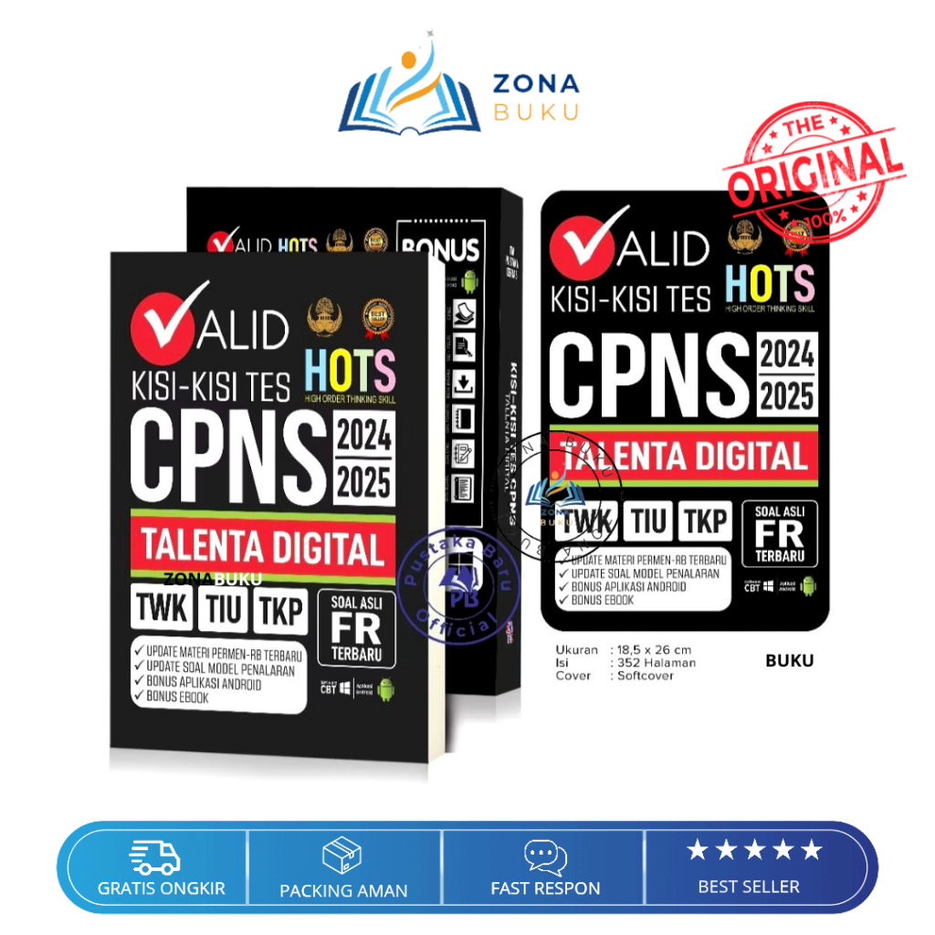 2024 2025 CPNS Test Book / Valid for the 2024-2025 Digital Talent CPNS ...