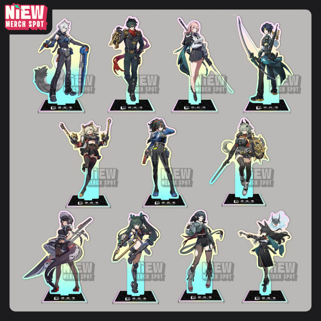 [READY] Zenless Zone Zero ZZZ Standee Acrylic Hologram Laser Yanagi ...