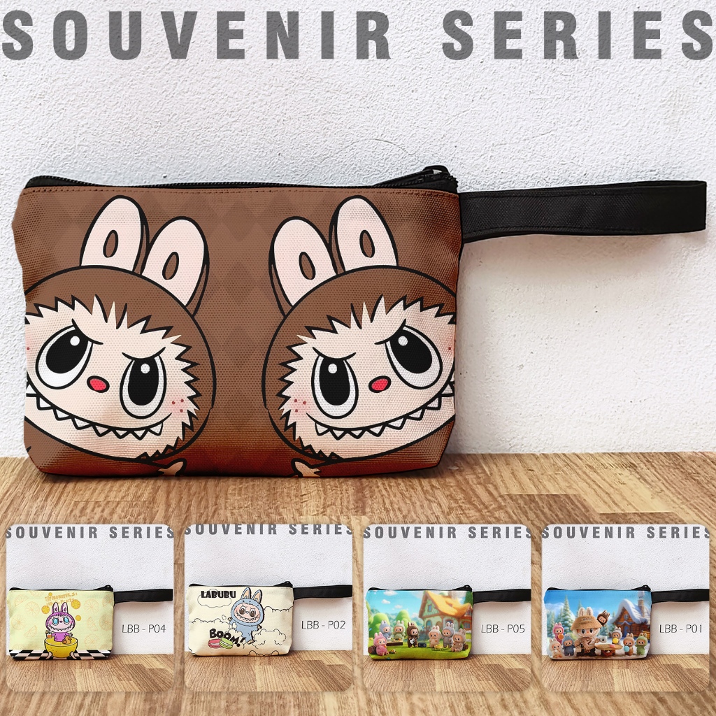 Labubu Souvenir Pouch Labubu Wallet (2 SIDES) | Shopee Singapore