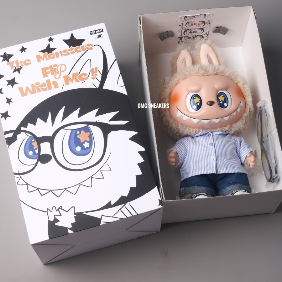 Pop Mart Labubu The Monster Flip With Me 40cm - 100% Original | Shopee ...
