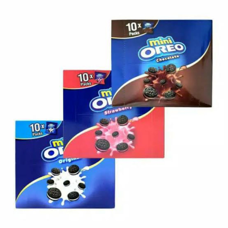 Oreo mini contains 10 sachets - oreo mini 200g - oreo mini vanilla ...
