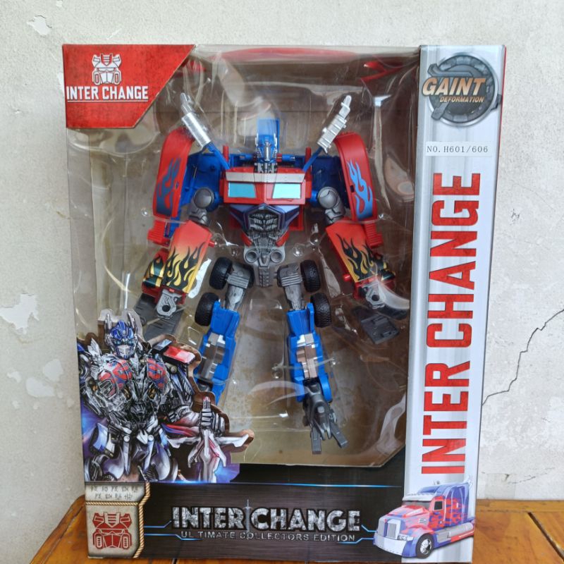 Toy super change robot transformable robot transformer interchange ...