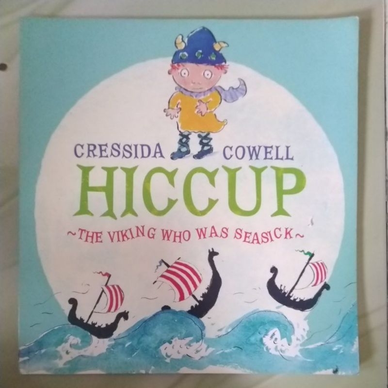 Hiccup The Viking Who Was Seasick Children's Book - Cressida Cowell ...