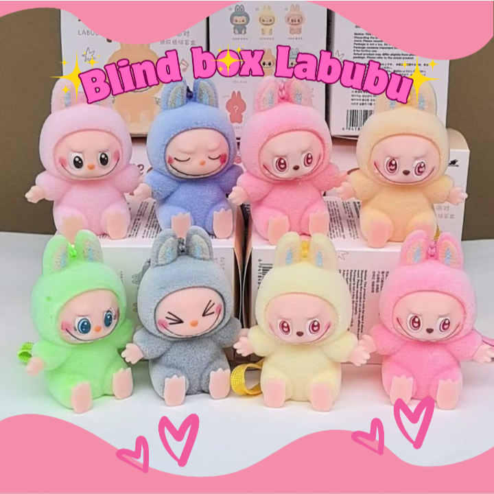 Blind Box Labubu Viral 10cm V2 Labubu Mini Figure Premium The Monster ...
