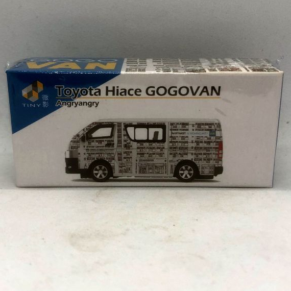 Tiny Diecast - Toyota Hiace Gogovan (Angryangry) | Shopee Singapore