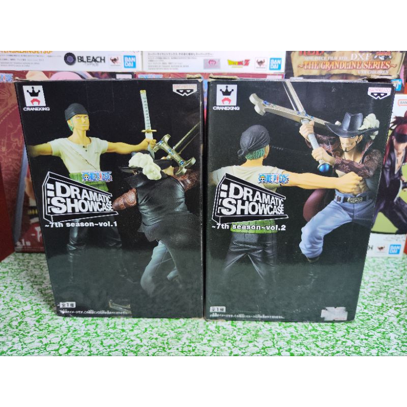 Figure Dramatic showcase ZORO VS MIHAWK original Bib | Shopee Singapore