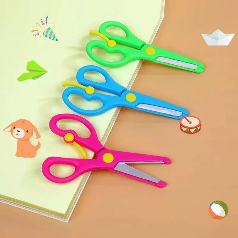 HIJAU SCHOOL CHILDREN'S SCISSORS OFFICE SCISSORS PAPER SCISSORS MINI ...