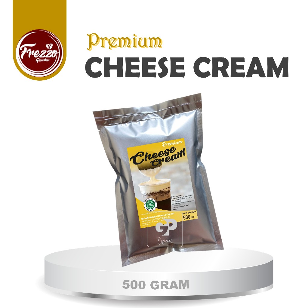 Premium Cheese Cream 500 grams - Cheese Flavored Cream Powder Topping ...