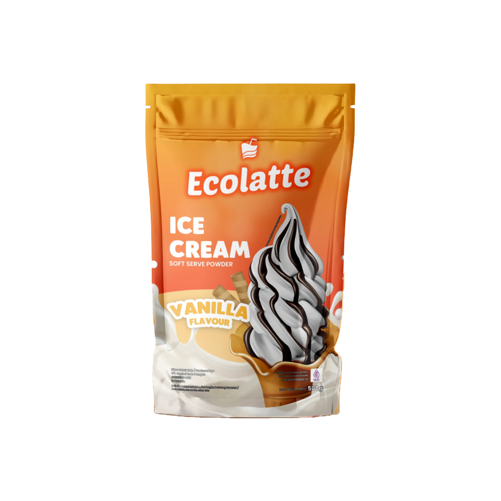 Ecolatte Soft Serve Vanilla / Ice Cream Powder 1kg | Shopee Singapore